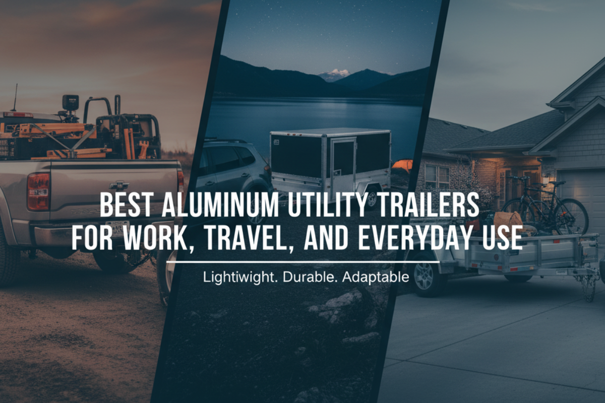 Best Aluminum Utility Trailers for Work, Travel, and Everyday Use